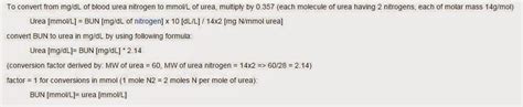 Histology Slides Database Bun Calculation From Urea