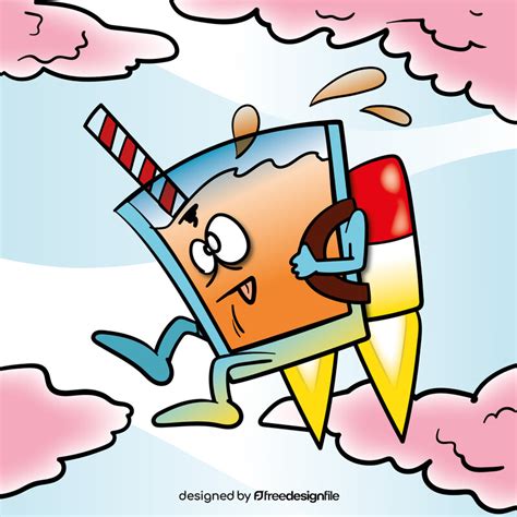 Juice Cartoon Vector Free Download