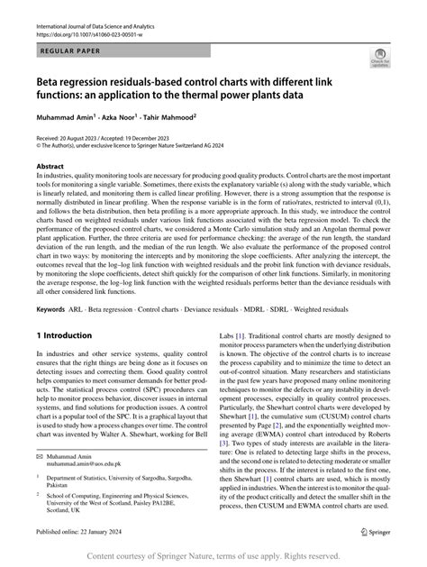 Beta Regression Residuals Based Control Charts With Different Link