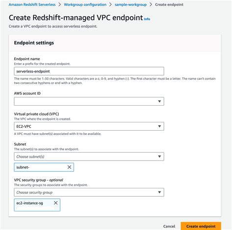 Enable Private Access To Amazon Redshift From Your Client Applications