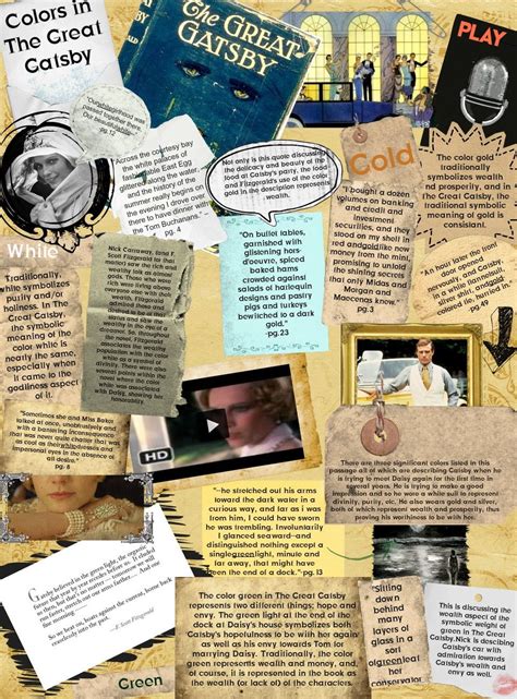 The Symbolism Of Color In The Great Gatsby