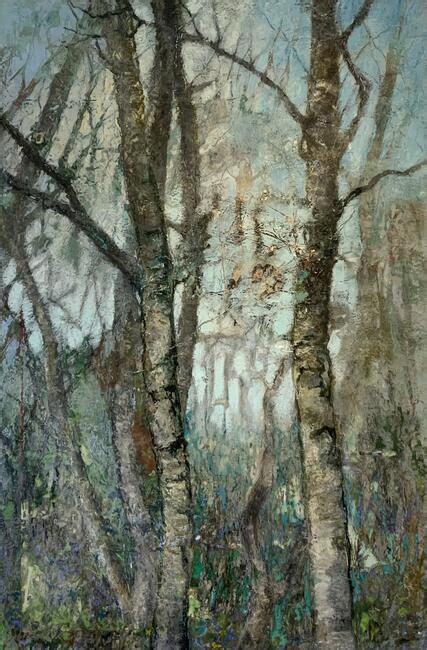 Winter Trees By June Bell