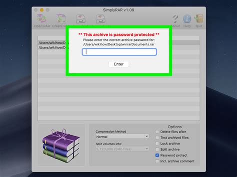 how to add a password to a rar file 15 steps with pictures