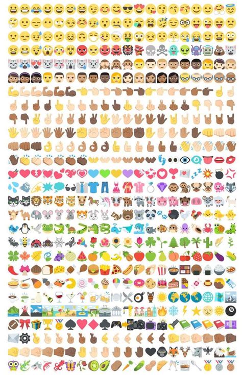 Big Set Of Emoticon All Icons Cartoon Emoji Set Vector Emoticon Set