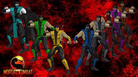 [mmd] Umk3 Ninjas Dl By Crossmmd On Deviantart