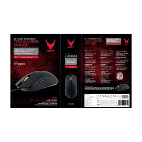 Omega Mouse Vgm6080 7200dpi Varr Gaming