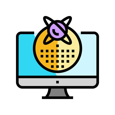 Dot Technology Quantum Color Icon Vector Illustration 36930617 Vector