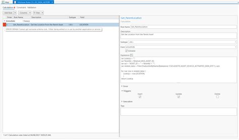 Schema Lock On Arcade Attribute Rule In Intermedia Esri Community