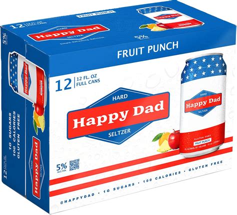 Happy Dad Hard Seltzer Variety Pack 12 Pack Cans 12 Pack Of 12 Oz Can