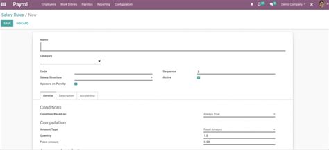 How To Configure Salary Structure In Odoo Payroll Globalteckz