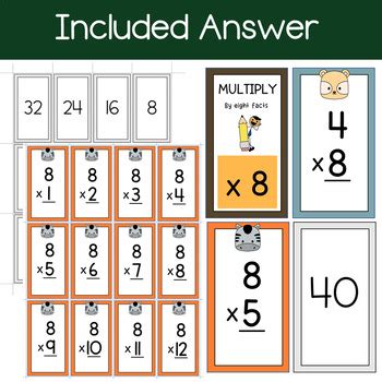 Printable Multiplication Flash Cards 1 12 Flashcards With Answers On