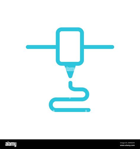 3d printer printer printing process stock vector images alamy