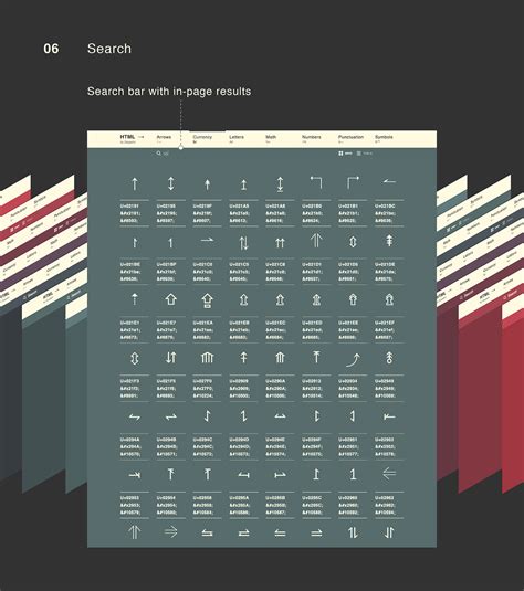 HTML Arrows Symbols Code On Behance