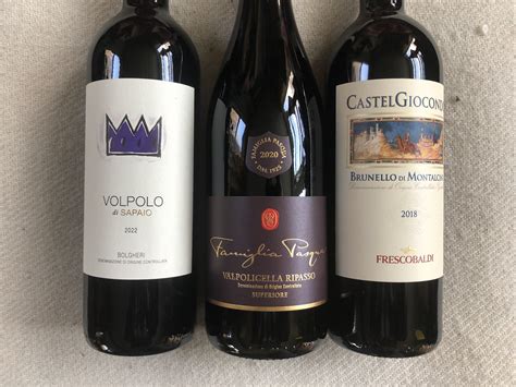 Italian Red Wines Names