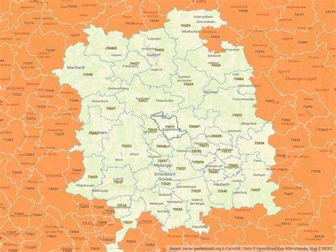 Postleitzahl 73577 • 2 Orte im Postleitzahlengebiet