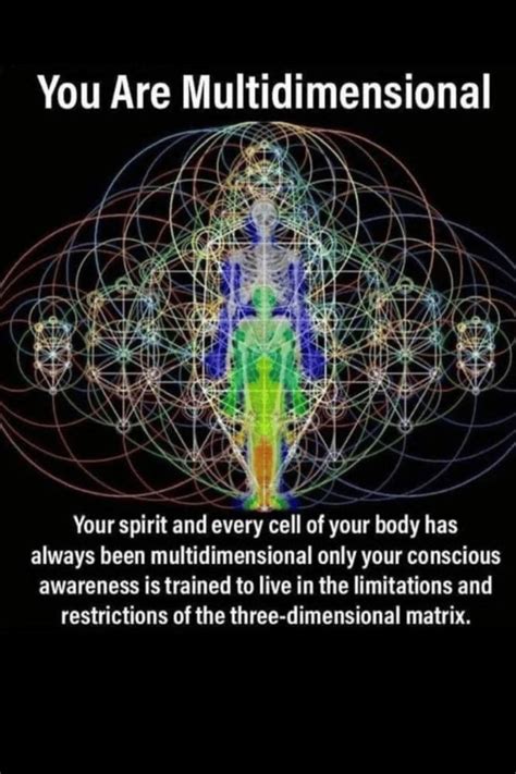 You Are Multi Dimensional Energy Healing Spirituality Spirit