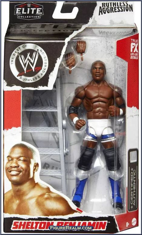 Shelton Benjamin Wwe Elite Collection Ruthless Aggression Mattel
