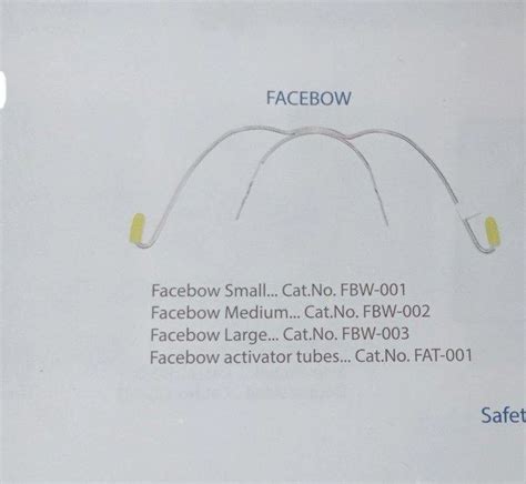 Extra Oral Facebow Modern Orthodontics At Best Price In Jaipur