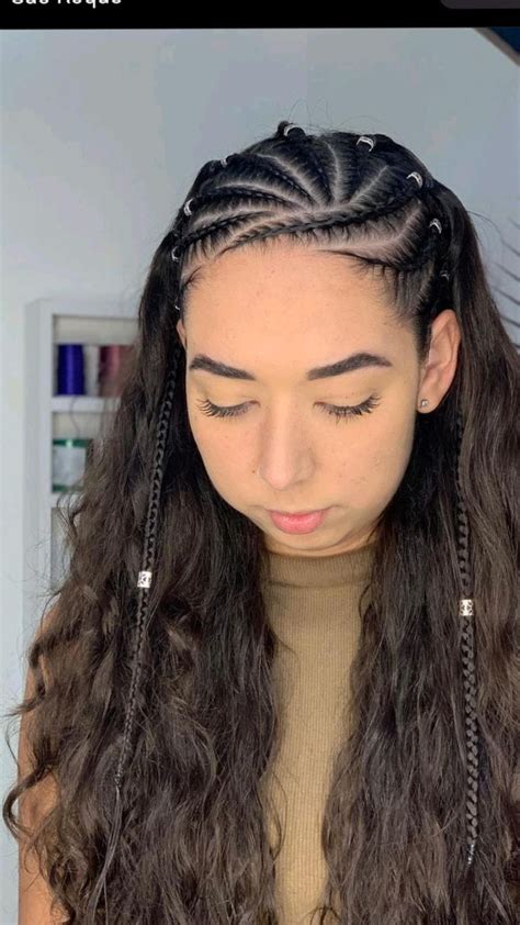 Pin De Elizangela Limav5 Em Alice Penteados Com Trança Cabelo Com