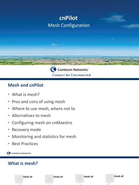 Mesh Configuration Pdf Wireless Lan Wi Fi
