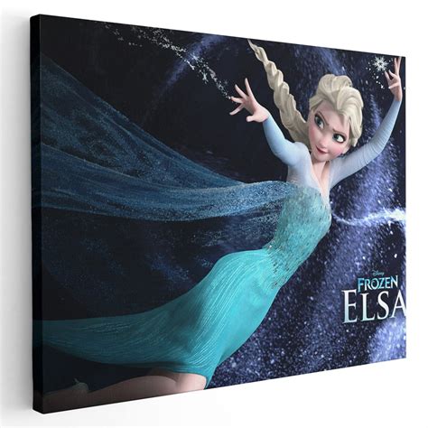 Tablou Canvas Elsa Frozen Desene Animate 2156