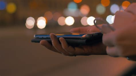Woman Charging Smart Phone With Power Bank Stock Video At Vecteezy