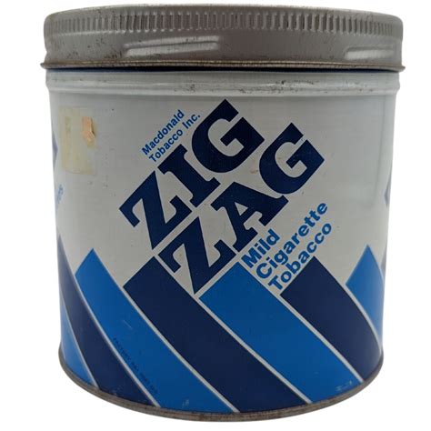 Zig Zag Tobacco Tin Parry S Vintage