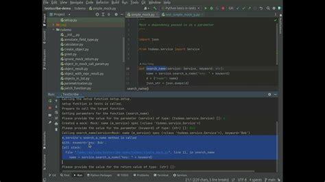 Mock A Class Instance Parameter Testscribe Demo Youtube