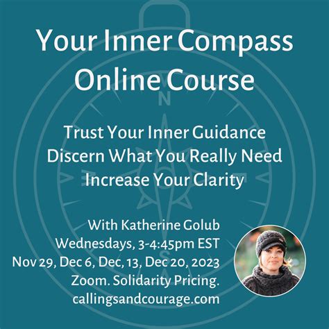 Your Inner Compass Course Center For Callings And Courage