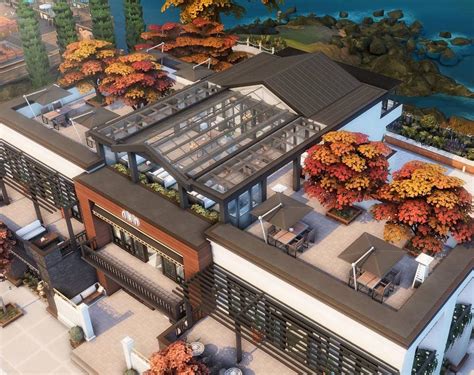 The Sims 4 Gourmet Restaurant Community Lot