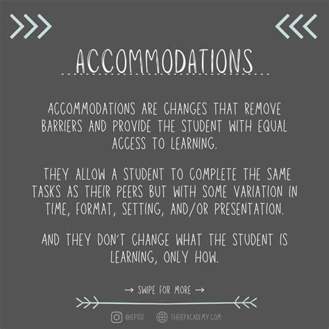 Accommodations Vs Modifications In Education