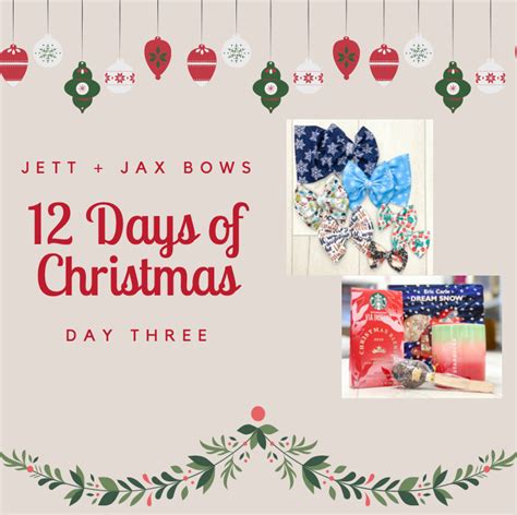 Jett Jax Bows On The Third Day Of Christmas Jett Jax