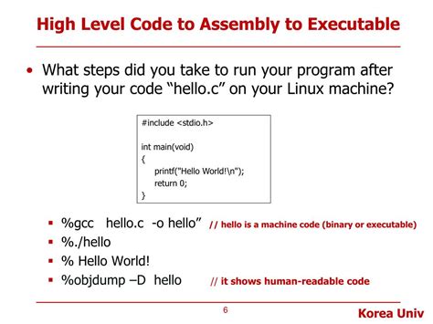 Ppt Lecture 7 Instructions And High Level To Machine Code Powerpoint Presentation Id4700319