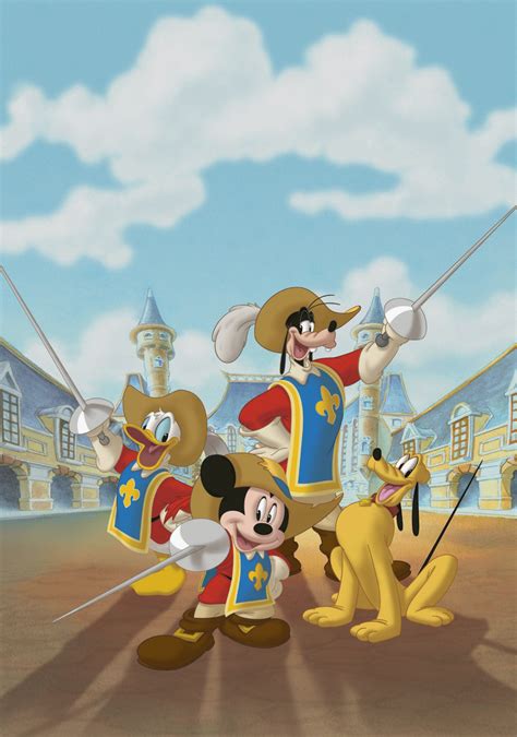 Mickey Donald Goofy The Three Musketeers Movie Fanart Fanarttv