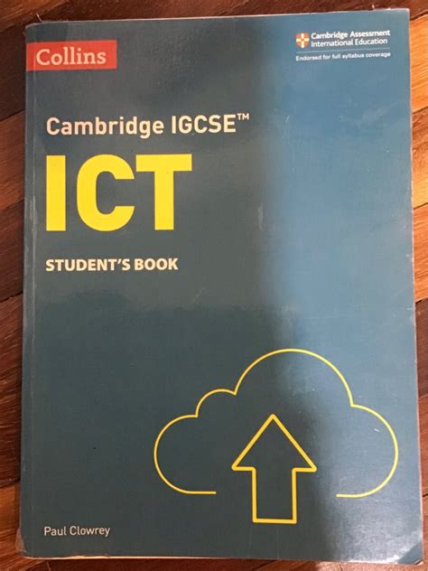 Cambridge Igcse Ict Book Hobbies And Toys Books And Magazines Textbooks