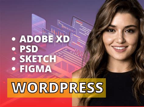 Figma XD PSD Sketch Design To WordPress Conversion Using Elementor Pro Upwork
