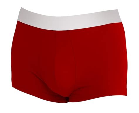 Cueca Masculina Vermelha Foto Premium