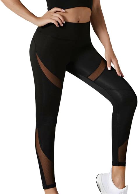 Sheer Mesh Yoga Pants