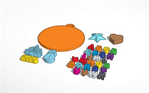 3d Design Turing Class Christmas Decoration Tinkercad