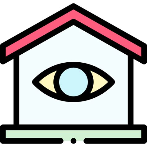 Monitoring Detailed Rounded Lineal Color Icon