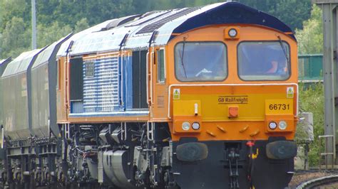 Gbrf Thank You Nhs Class 66731 Reverses Into Tonbridge West Yard