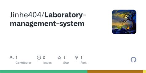 Github Jinhe404laboratory Management System