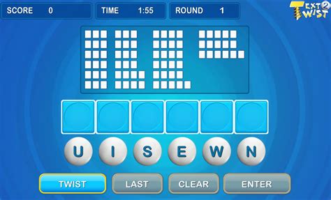 Text Twist 2 Word Puzzle Game For Vocabulary Building
