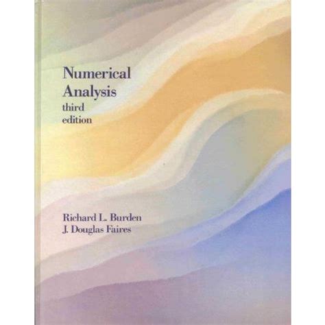 Numerical Analysis Burden Richard L On Ebid United States 210543768