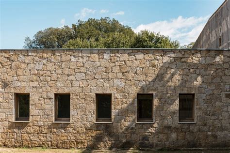 Amelia Tavella Architectes Completes Timber And Stone Corsican School