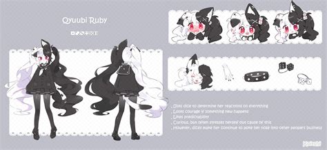 [c] Reference Sheet Qyuubi Ruby By Koitshi On Deviantart