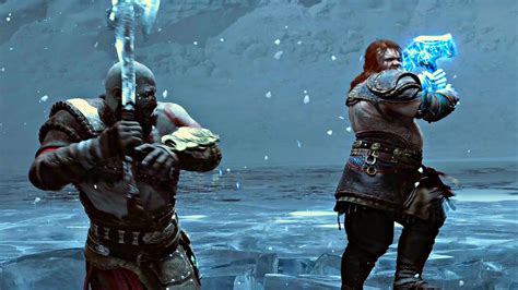 God Of War Kratos Vs Thor