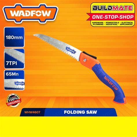Wadfow Folding Saw 7 Inch 180mm Wood Cutter Plant Pruning Saw Pruner