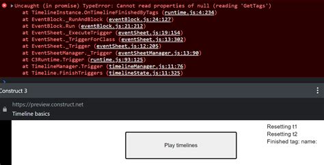 Timeline On Finished Bugs With Multiple Timelines Playing · Issue 6250 · Scirraconstruct Bugs