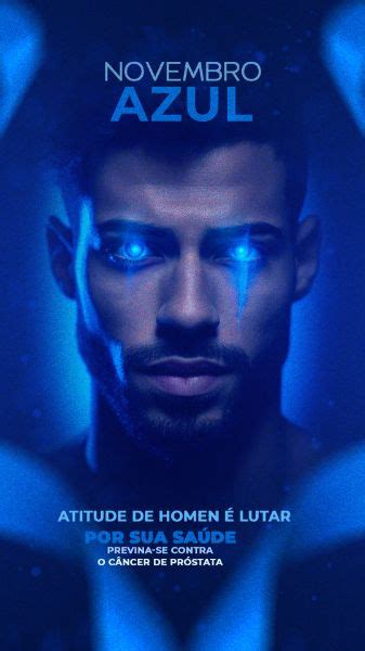 Novembro Azul Stories Baixar Design
